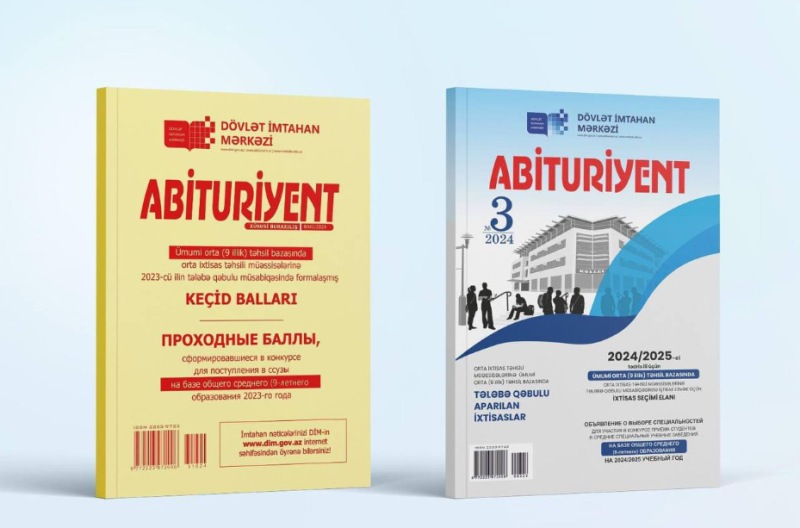 Abituriyent jurnalının 3-cü nömrəsi nəşr edilib