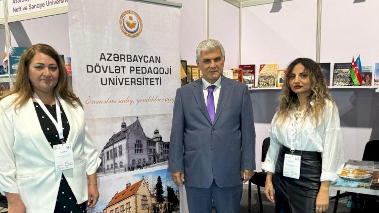 ADPU alimlərinin əsərləri Bakıdakı sərgidə nümayiş olunur -FOTOLAR